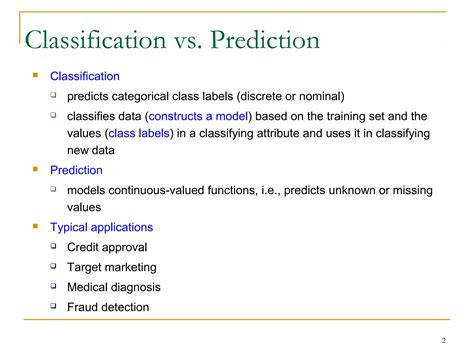 21 Data Mining Classification Basic Concepts Ppt
