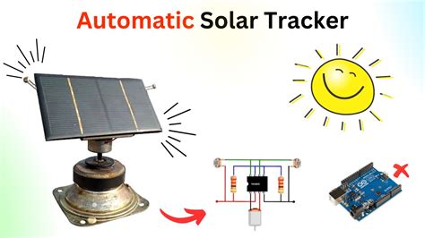 how to make an automatic solar tracker without arduino