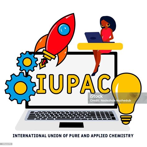 Iupac International Union Of Pure And Applied Chemistry Acronym Stock Illustration - Download ...