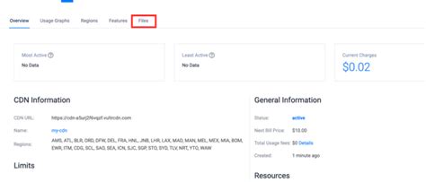 How To Serve Static Content On Vultr Cdn Using Push Zones Vultr Docs