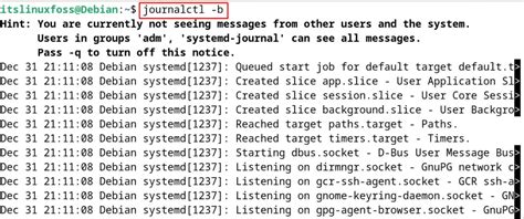 How To View Syslog On Debian 12 Its Linux Foss