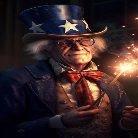 Premium Ai Image Uncle Sam