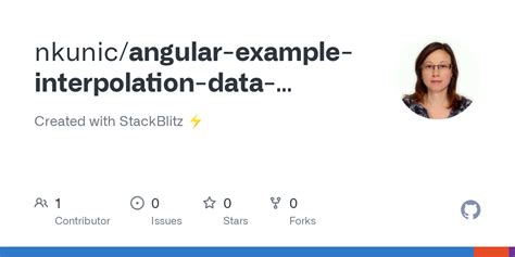 Github Nkunicangular Example Interpolation Data Binding Created