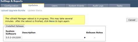 how to upgrade vmware vcloud networking and security vshield manager