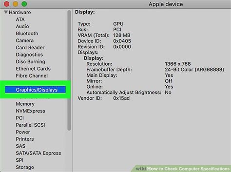 3 Ways To Check Computer Specifications Wikihow