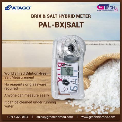 Gtechlabmed Atago Brixmeter Saltmeter Hybridmeter Laboratorytech Gtech Medical Equipment