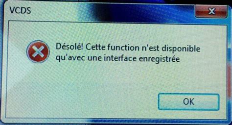 Déblocage cable VCDS VAG COM VAG Coding