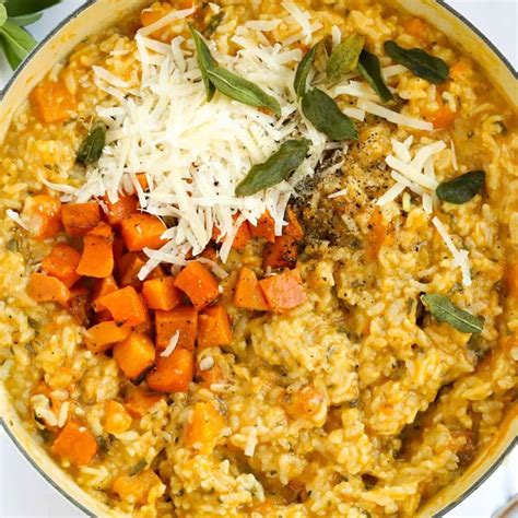 Delicious Oven Baked Butternut Squash Risotto