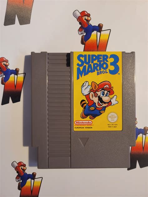 Nes Super Mario Bros 3 Scn Nostalgibutiken