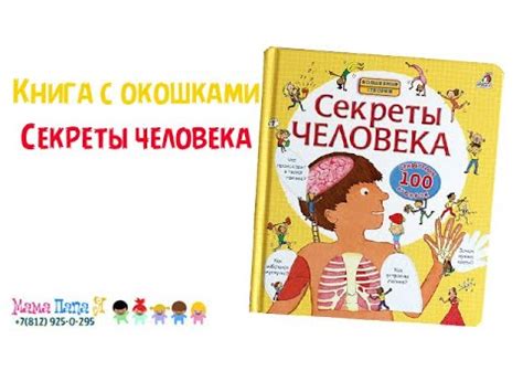 Книга с окошками Секреты человека (серия Волшебные створки) - YouTube
