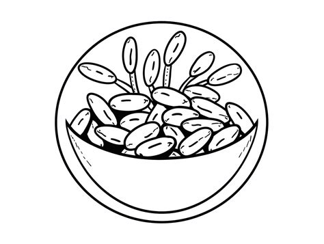 Beans Coloring Page Coloring Page