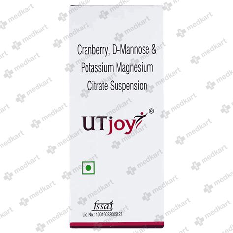 Utjoy Suspension 100ml Price Composition And Generic Alternatives Medkart