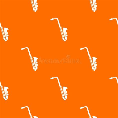 Saxophone Pattern Seamless Stock Vector Illustration Of Mouthpiece 106376350