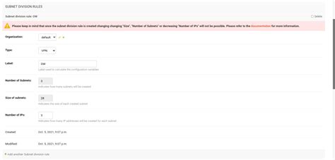 Automating Subnet And IP Address Provisioning OpenWISP Dev Documentation