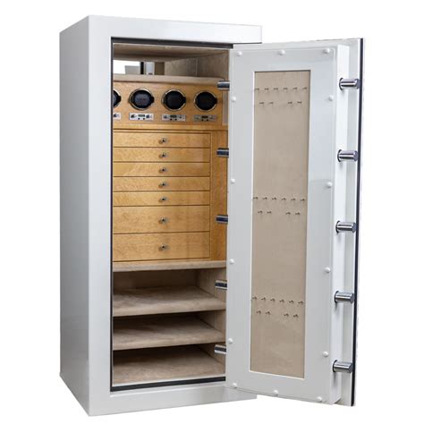 Luxury Jewelry Safe With 7 Drawers 4 Watch Winders Casoro