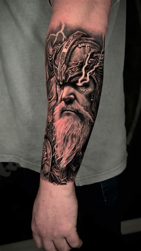 Odin Norse God Tattoos 32 Best Odin Tattoo Ideas Read This First