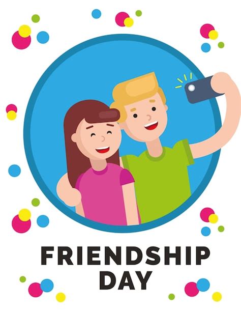 Vectores E Ilustraciones De Dia Amistad Flyer Para Descargar Gratis Freepik