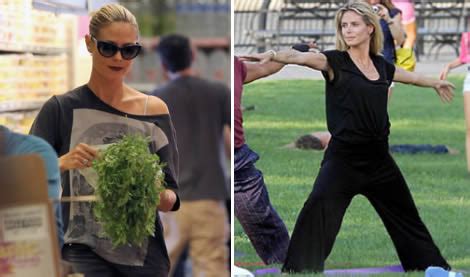 Dieta Famosas Heidi Klum Dieta Modelos Y Embarazo