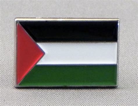 Palestine Flag Pin Badge Enamel Lapel Pin Badges Jks Bargains