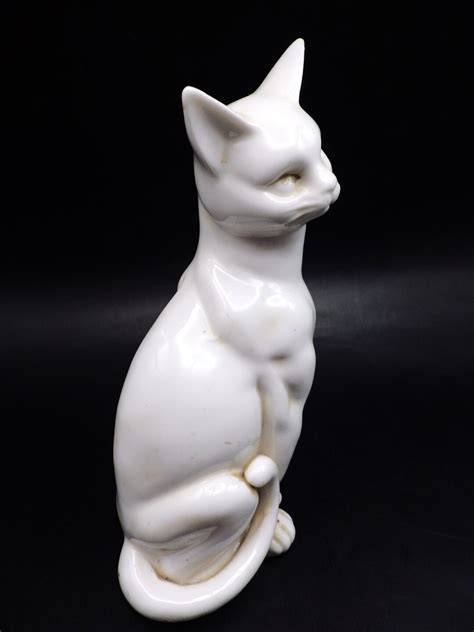Vintage Ceramic Cat Figurine Ardalt Japan Etsy