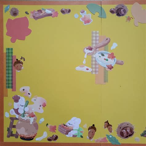 더쿠 무지개 다꾸 챌린지 Day 3 단풍을 곁들인 노랑 다꾸