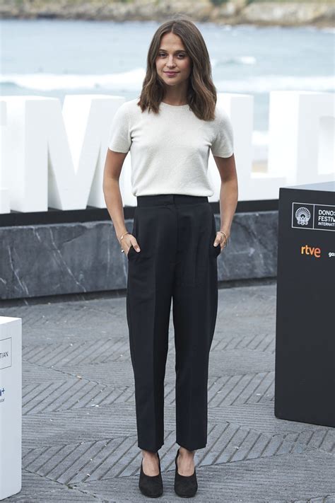Alicia Vikander Style File Every One Of Her Effortlessly Cool And