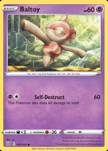 Baltoy Card Prices And Value 2026 43 Cards Ranked