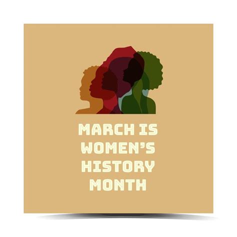 National Womens History Month Vector Art Icons And Graphics For Free
