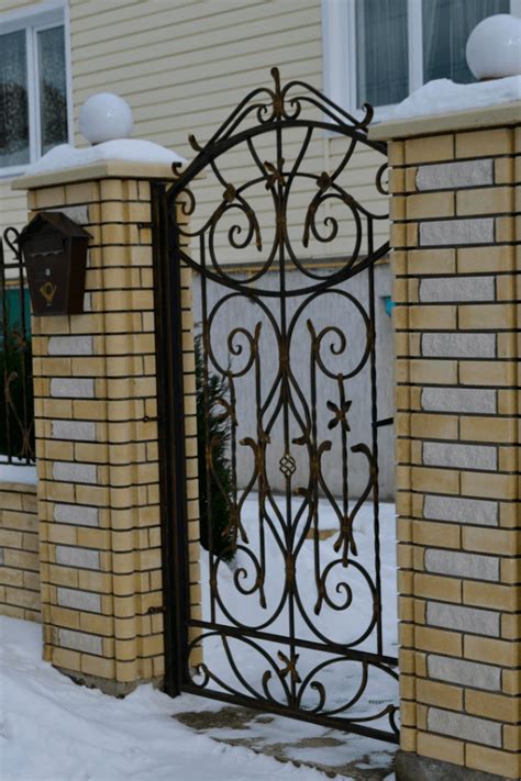 Металлические калитки | изделия из металла, ковка и сварка.