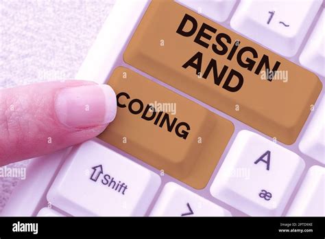Écriture Affichage De Texte Conception Et Codage Internet Concept Html