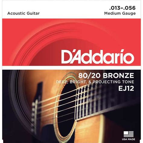 Yahooオークション Daddario Ej12 アコースティック弦 8020 Bronz