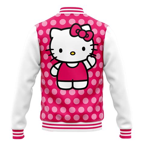 Hello Kitty Varsity Jacket Anime Ape