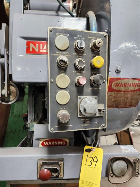 Niagara Abm 35 35 Ton Punch Press
