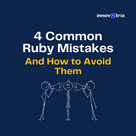 Rubytips Codingmistakes Programming Innov8trix Innov8trix