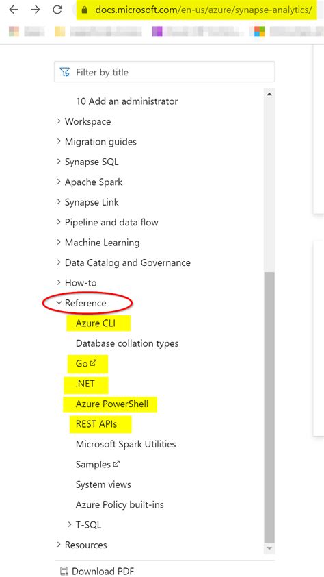 Azure Synapase Native Sdk For Data Access Microsoft Qanda