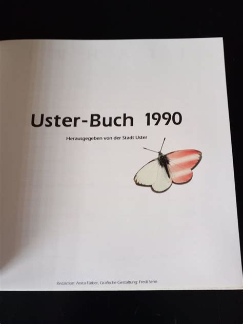 Uster Buch Kaufen Auf Ricardo