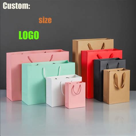 대량 사용자 정의 다양한 색상 종이 가방 판지 선물 상자 포장 크래프트 종이 핸드백 멀티 사이즈 포장 판지 상자선물가방and포장용품 Aliexpress