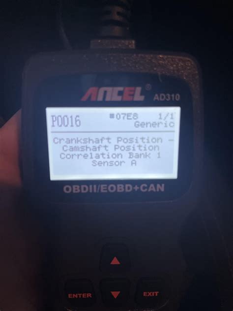 P0016 Code 2013 Frs 58k Miles R Ft86