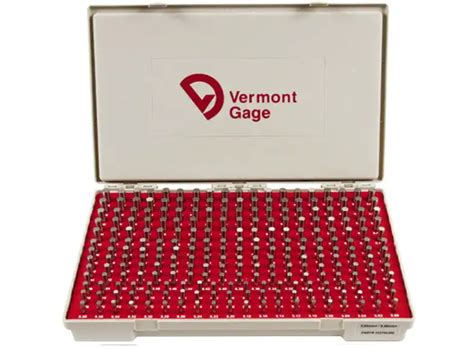 Vermont Steel Metric Gage Pin Set 501mm 999mm Greatgages