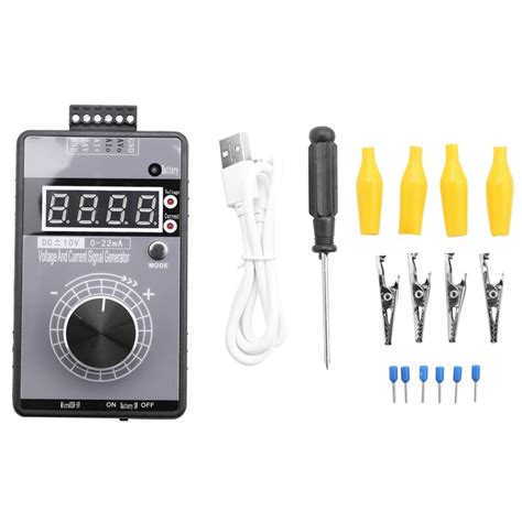 Dc 0 10v 04 20ma Current Voltage Signal Generator Analog Simulator For Plc And Panel Debugging