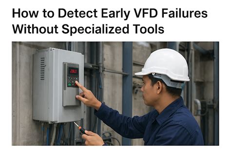 How To Detect Early Vfd Failures Without Specialized Tools