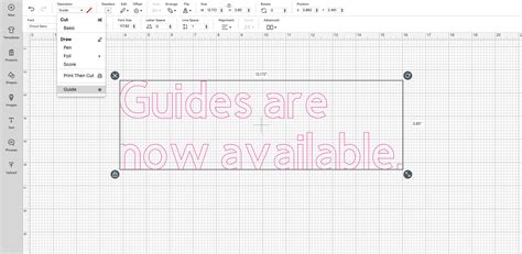 Ways To Use The New Guides Feature In Design Space Cricut