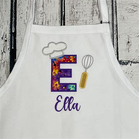 Embroidered Aprons Etsy