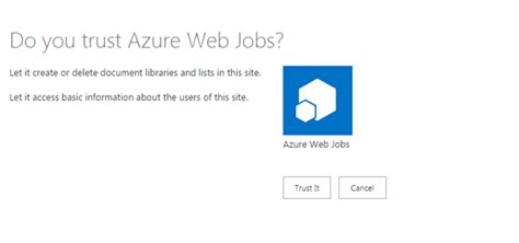Using Sharepoint Authentication Token In Azure Web Jobs Sharepoint Pals
