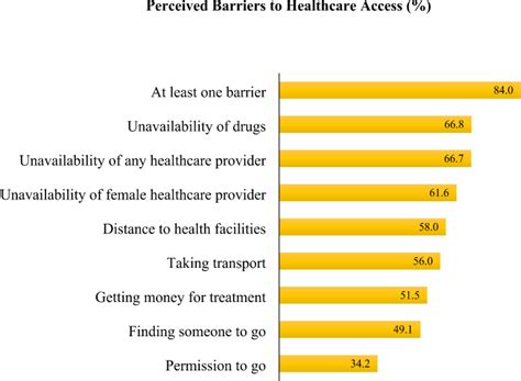 Womens Healthcare Access Assessing The Household Logistic And Facility Level Barriers In