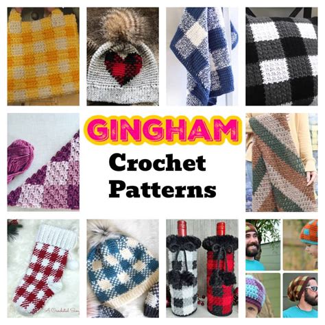 Crochet Gingham Stitch And Where It Came From Marly Bird