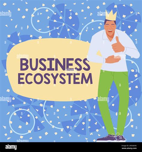Writing Displaying Text Business Ecosystem Business Approach Develop
