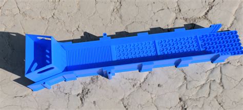 📦 Gold Sluice Box V2 Modular Expandible Included 4 Mats Classifier・ Stl File For 3d