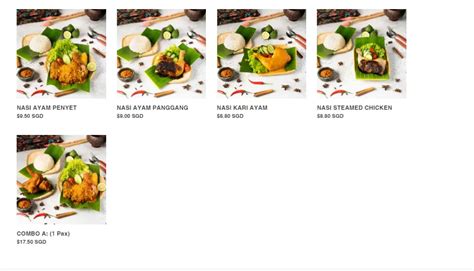 Uncle Penyet Menu And Price List Singapore Updated 2024