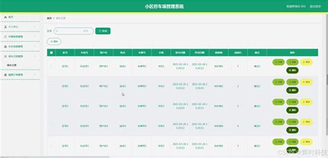 java计算机毕业设计小区停车场管理系统（开题报告 源码 论文） 利用java语言和数据库技术 搭建一个小区车辆进出系统 显示内容 车辆驶入